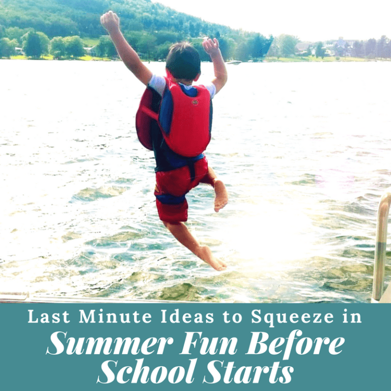 Last Minute Ideas to Squeeze in Summer Fun Before School Starts | The ...