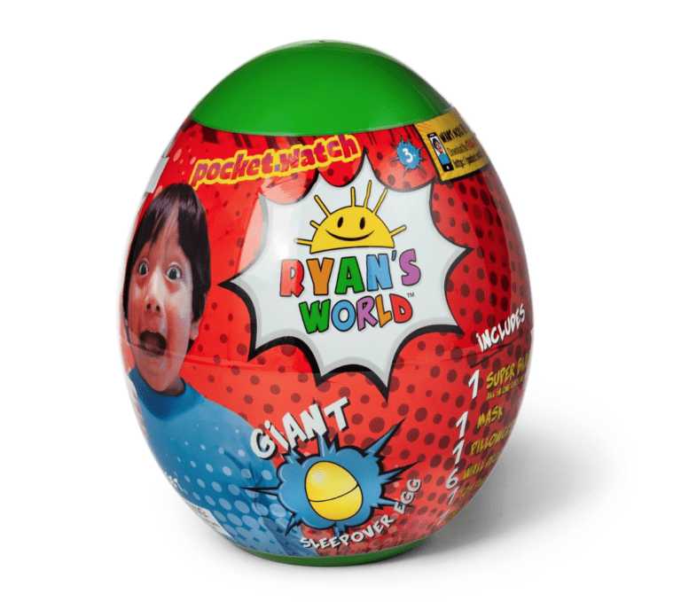 Preschool Toys | Ryan’s World Giant Sleepover Egg | The Toy Insider