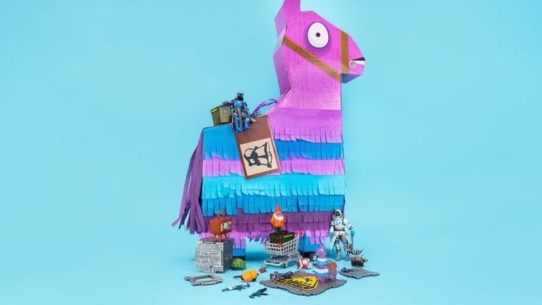Play Fortnite IRL with the Jumbo Loot Llama Piñata | The Toy Insider