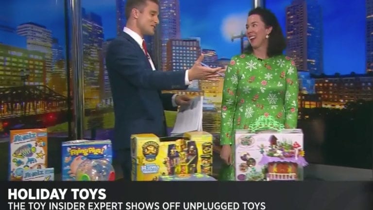 Playtime Unplugged on CBS Boston | The Toy Insider