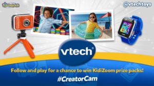 Lights, Camera, Action! Join Our VTech #CreatorCam Twitter Party on Aug ...