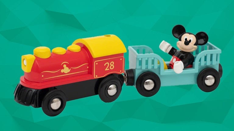 All Are Welcome Aboard BRIO’s New Mickey Mouse Train Sets | The Toy Insider
