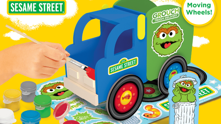Toys for Preschoolers: MasterPieces’ Sesame Street Craft Kits | Toy Insider