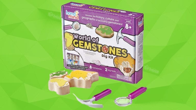 We’re Digging the World of Gemstones Dig Kit | The Toy Insider