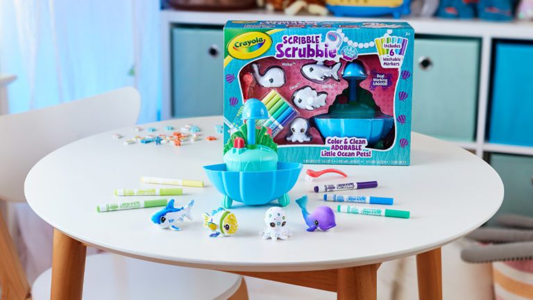 The Newest Scribble Scrubbie Playset Takes Coloring Fun Under the Sea ...