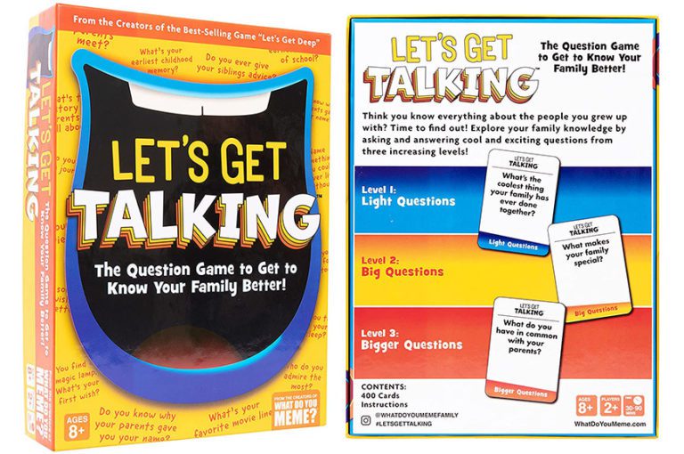 Conversation Is the Name of the Game with the ‘Let’s Get Talking’ Card ...