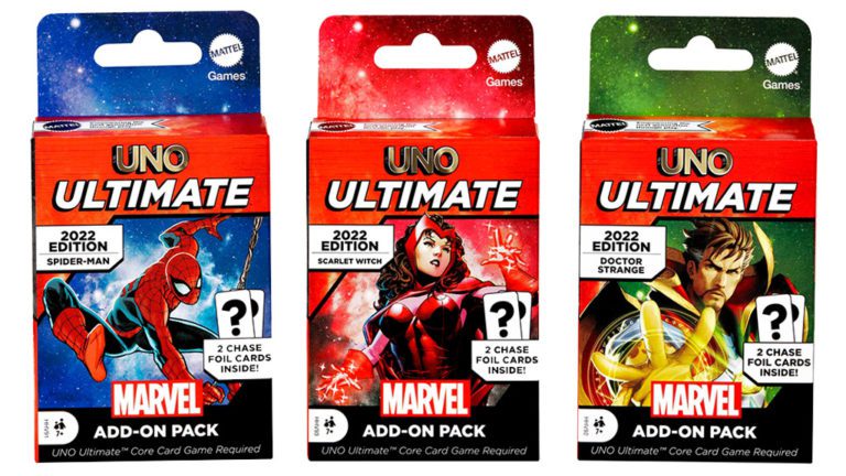 Your Favorite Superheroes Get Special Powers in UNO Ultimate Marvel ...