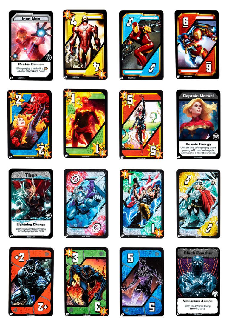 Your Favorite Superheroes Get Special Powers in UNO Ultimate Marvel ...