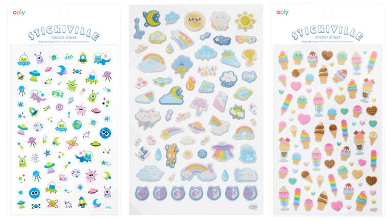OOLY’s First Sticker Line Will Add Some Flair to Any Arts and Crafts ...