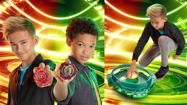 The Beyblade Burst QuadDrive Interstellar Drop Battle Set Levels Up the ...