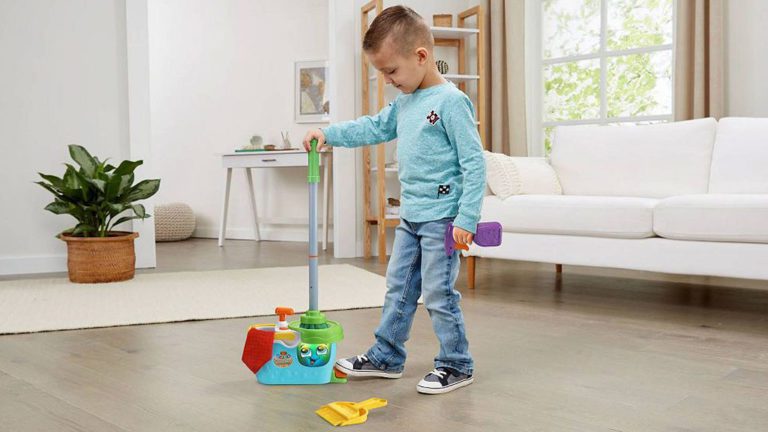 The Interactive Clean Sweep Learning Caddy Makes Chores Fun | The Toy ...