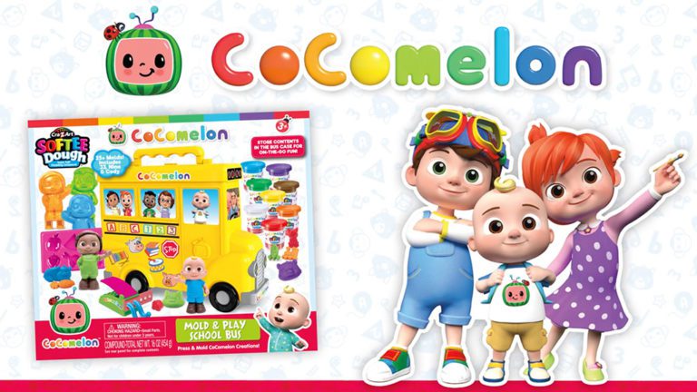 CoComelon Gets Squishy as Cra-Z-Art Releases New Softee Dough School ...