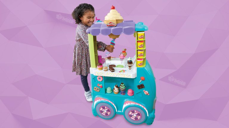 The Play-Doh Ultimate Ice Cream Truck Playset Brings Pint-Size Fun Home ...