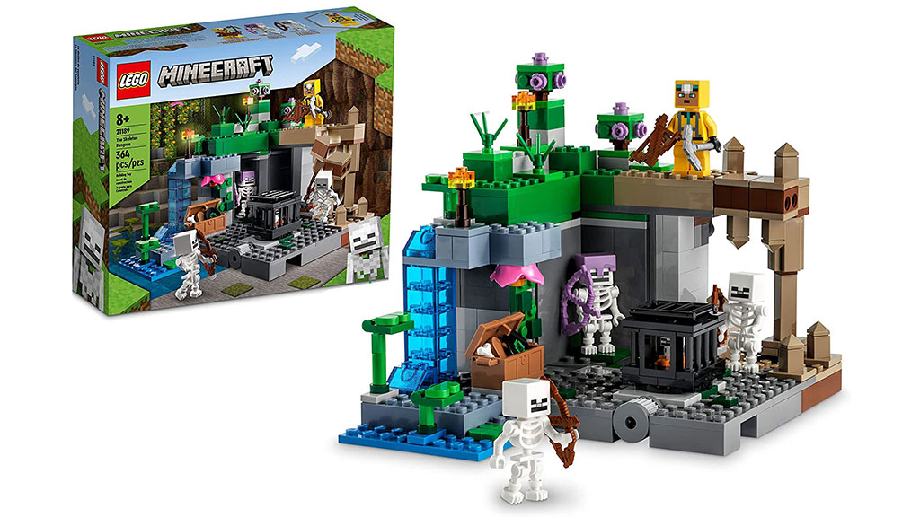 LEGO MINECRAFT THE SKELETON DUNGEON BUILDING KIT | The Toy Insider