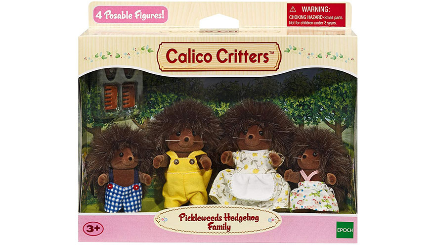 CALICO CRITTERS PICKLEWEEDS HEDGEHOG FAMILY | The Toy Insider