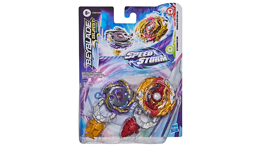 BEYBLADE BURST SURGE SPEEDSTORM WORLD SPRYZEN S6 AND BETROMOTH B6 ...