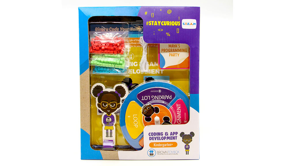 BROWN TOY BOX CODING AND APP DEVELOPMENT STEAM KIT | The Toy Insider