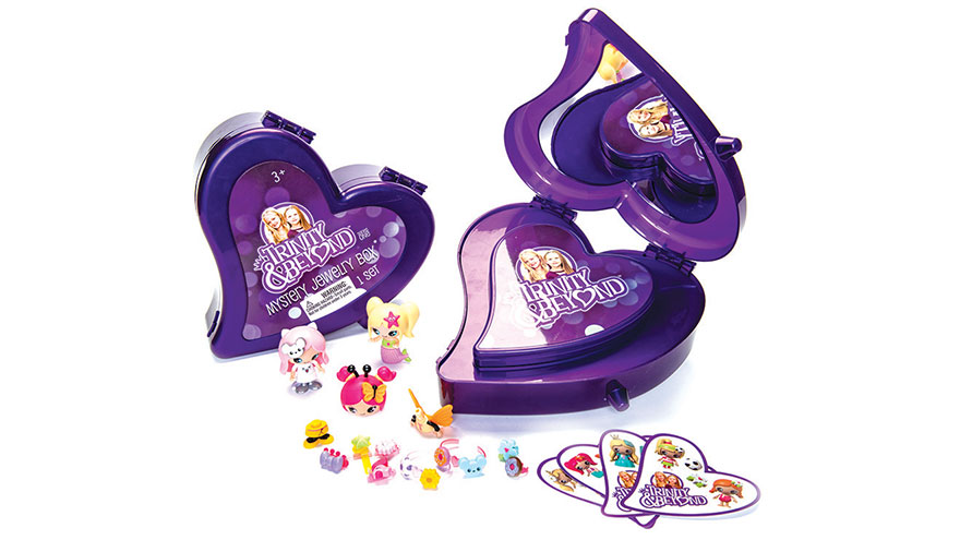 TRINITY & BEYOND — MYSTERY HEART JEWELRY BOX | The Toy Insider