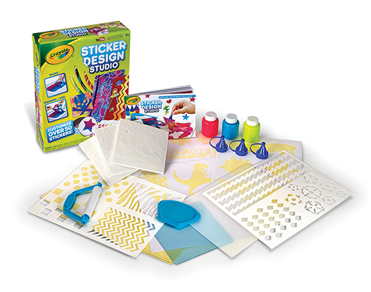 CRAYOLA STICKER DESIGN STUDIO | The Toy Insider