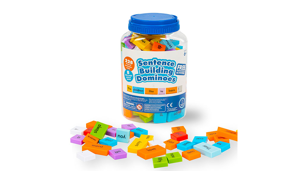 SENTENCE BUILDING DOMINOES | The Toy Insider