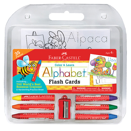COLOR & LEARN ALPHABET FLASH CARDS | The Toy Insider