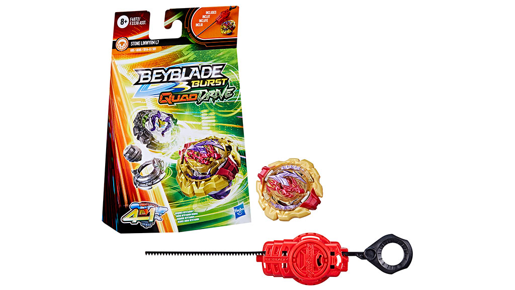 BEYBLADE BURST QUADDRIVE STONE LINWYRM L7 STARTER PACK | The Toy Insider