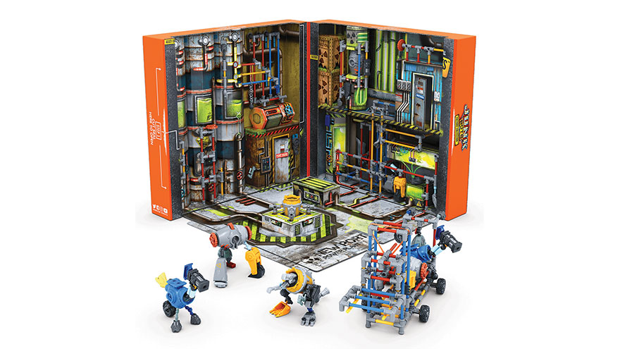 JUNKBOTS LARGE FACTORY HABITAT — NEW PORT POWER PLANT | The Toy Insider