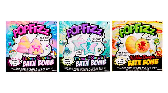 POPFIZZ MAKE YOUR OWN BATH BOMB KITS | The Toy Insider