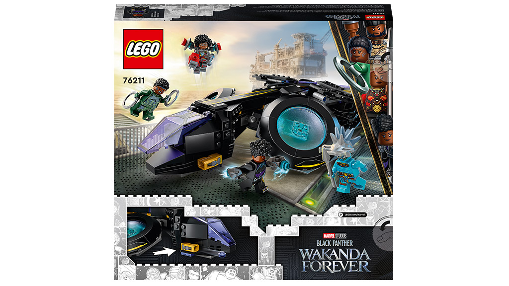LEGO MARVEL BLACK PANTHER SHURI'S SUNBIRD - The Toy Insider