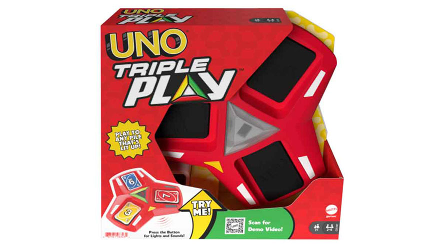 UNO TRIPLE PLAY | The Toy Insider