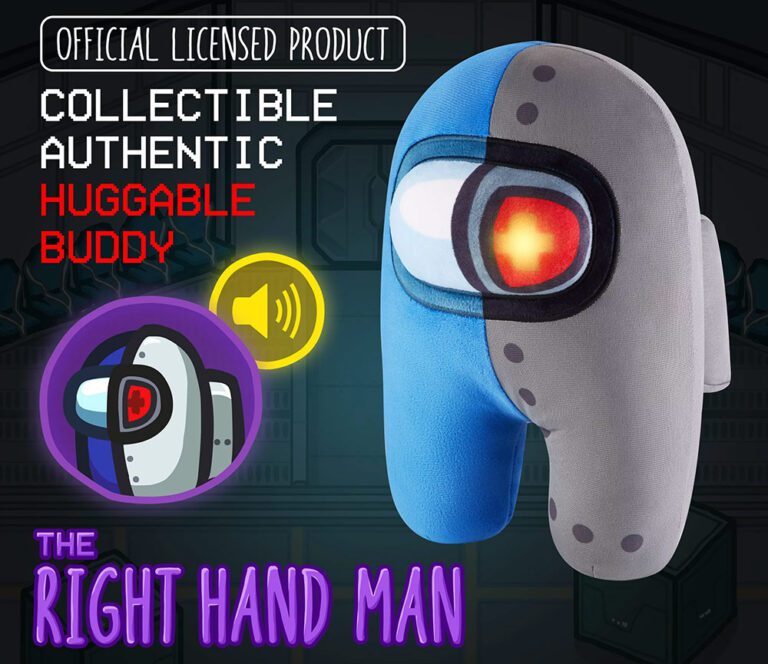 The Among Us Right Hand Man Feature Plush Is Anything but Sus | The Toy ...