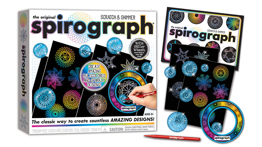 SPIROGRAPH SCRATCH & SHIMMER | The Toy Insider