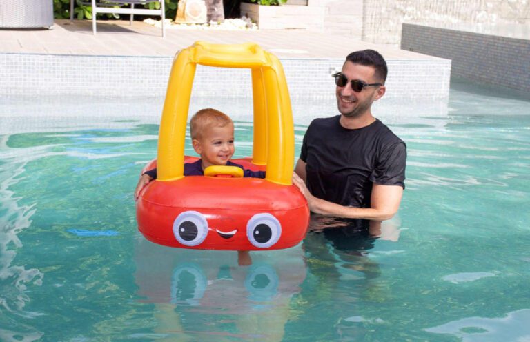 Tots Can Zip Around the Pool in a Motorized Little Tikes Float | The ...