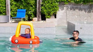 Tots Can Zip Around the Pool in a Motorized Little Tikes Float | The ...