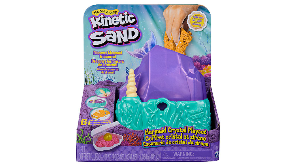 KINETIC SAND MERMAID CRYSTAL PLAYSET | The Toy Insider