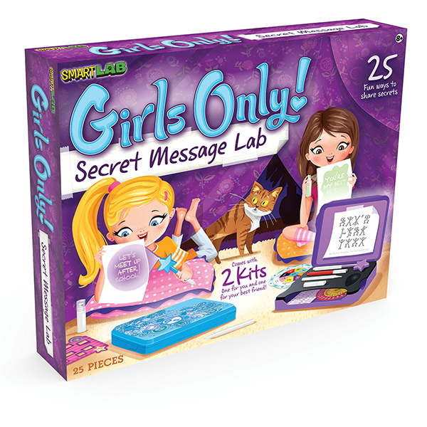 GIRLS ONLY! SECRET MESSAGE LAB | The Toy Insider