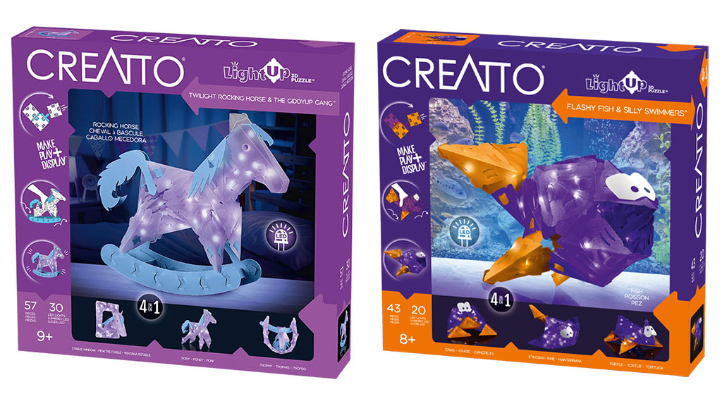 CREATTO LIGHT-UP 3D PUZZLES | The Toy Insider