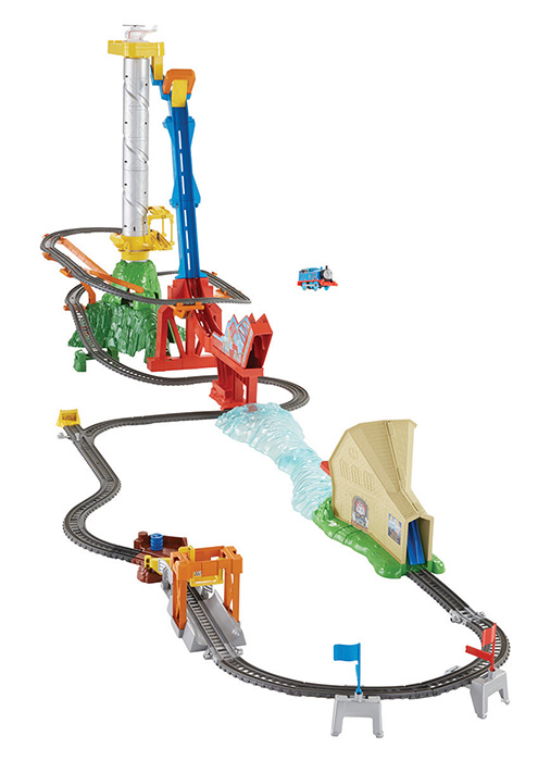 THOMAS & FRIENDS TRACKMASTER THOMAS' SKY-HIGH BRIDGE JUMP | The Toy Insider