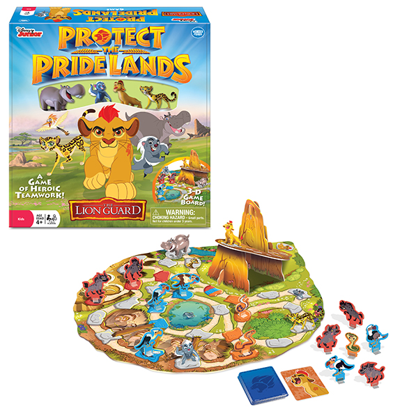 DISNEY JUNIOR THE LION GUARD PROTECT THE PRIDELANDS GAME | The Toy Insider