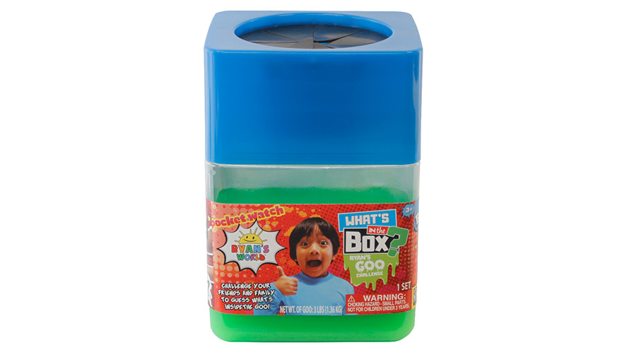 WHAT'S IN THE BOX RYAN'S GOO CHALLENGE | The Toy Insider