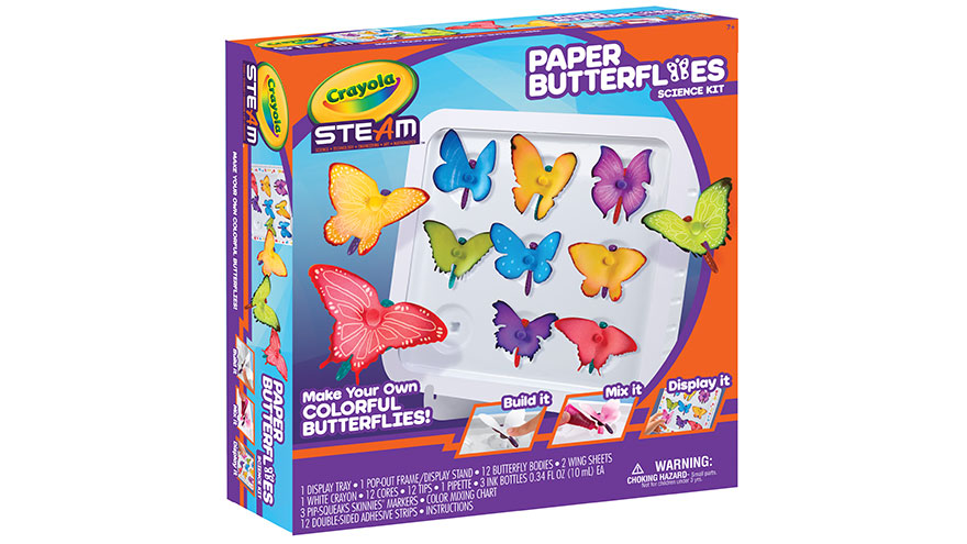 STEAM PAPER BUTTERFLY SCIENCE KIT | The Toy Insider
