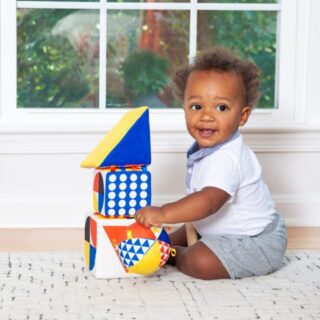 These Soft Baby Blocks Promote Developmental Play | The Toy Insider