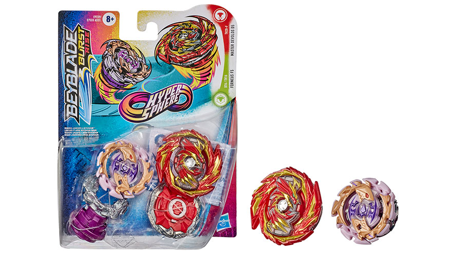 BEYBLADE BURST RISE HYPERSPHERE DUAL PACK | The Toy Insider