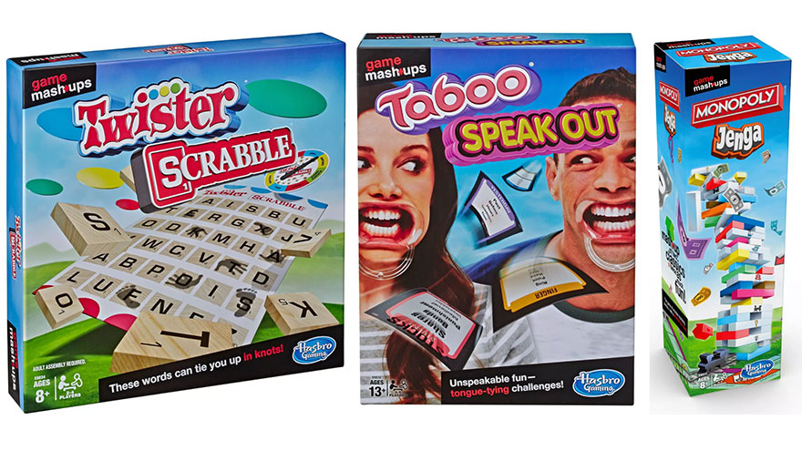 Guess Who Clue Game Mashups Hasbro Gaming Party Family Hasbro Gaming
