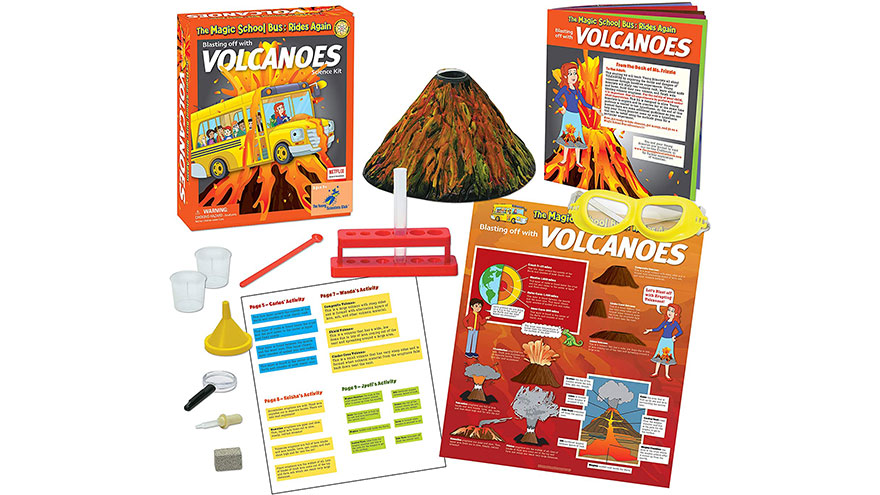 MAGIC SCHOOL BUS SERIES: BLASTING OFF WITH ERUPTING VOLCANOES | The Toy ...