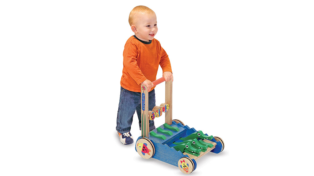 CHOMP & CLACK ALLIGATOR PUSH TOY | The Toy Insider