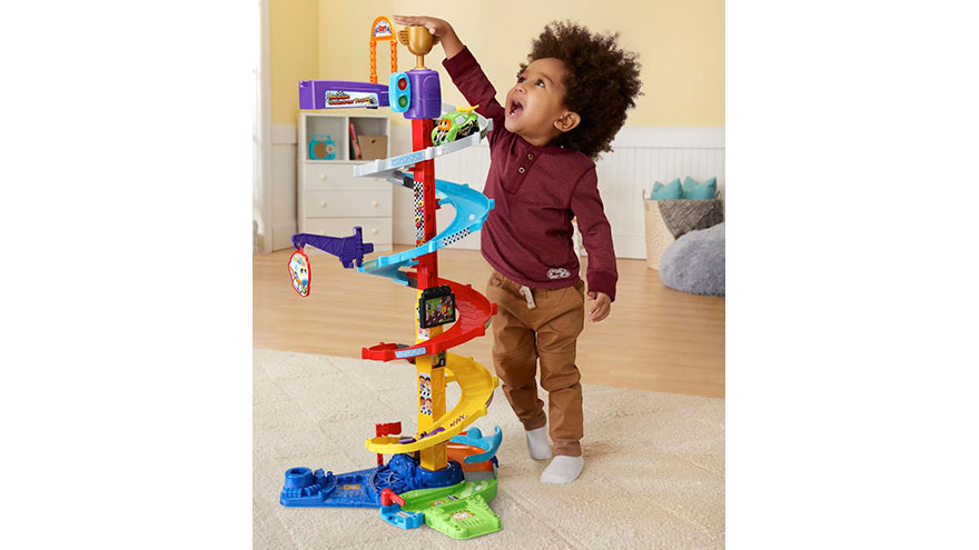 GO! GO! SMART WHEELS ULTIMATE CORKSCREW TOWER | The Toy Insider