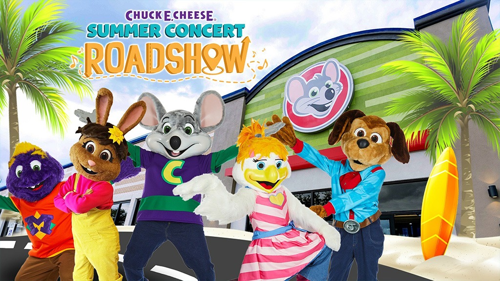 Chuck E. Cheese and Friends Go on Tour Again for Third Summer Concert ...