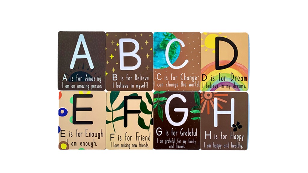 KIDS FOR CULTURE ALPHABET AFFIRMATION FLASHCARDS | The Toy Insider