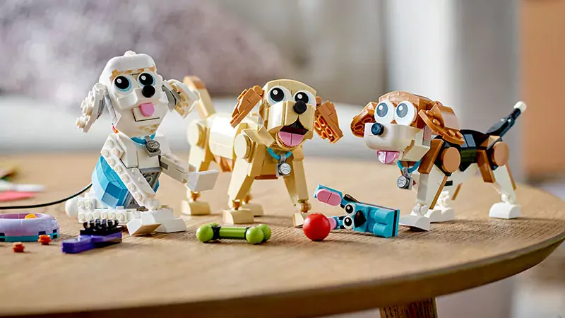 Kids Can Construct a Pack of Doggo Pals with This LEGO Set | The Toy ...